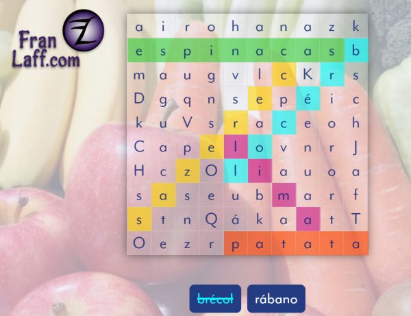 Frutas y Verduras – FranLaff.com