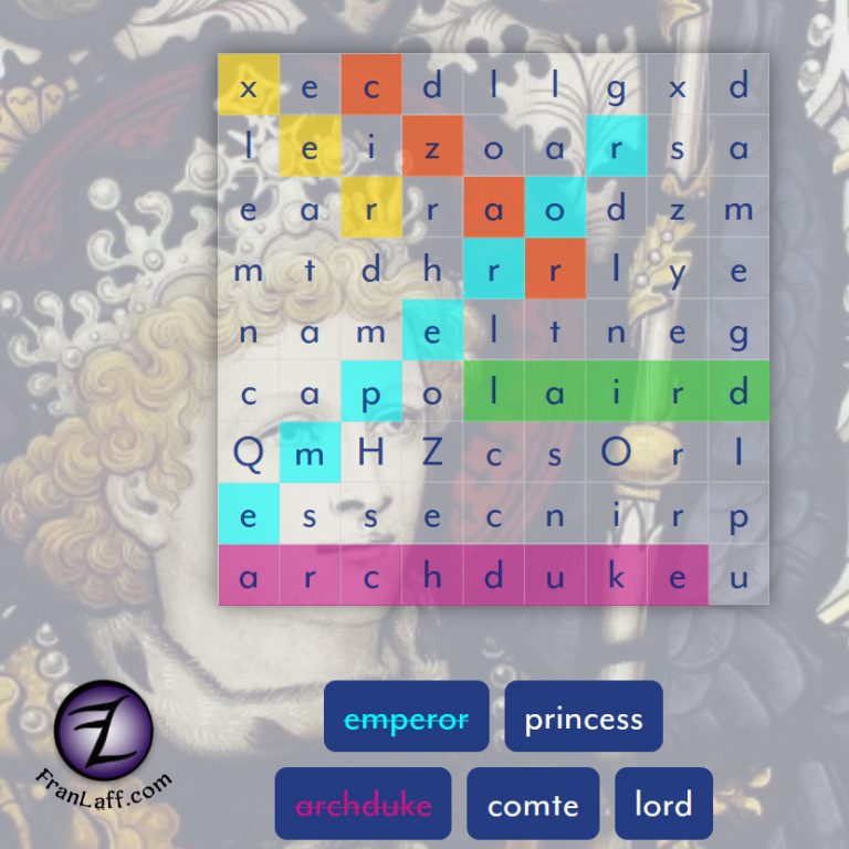 FREE Online Wordsearches – FranLaff.com