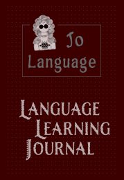 Jo Language – FranLaff.com