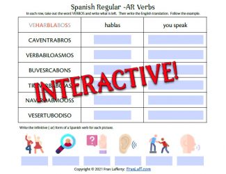 Handwriting Packet with Paper – FranLaff.com