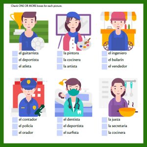 Occupations in Spanish – FranLaff.com