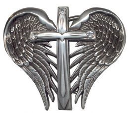 Cross Wings Belt Buckle – FranLaff.com