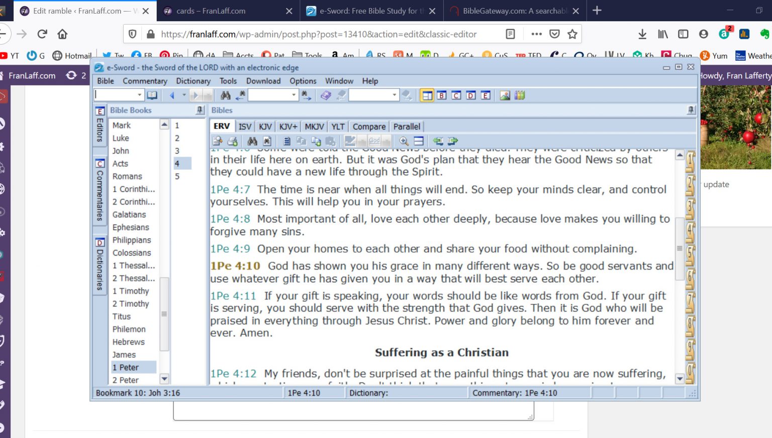 e-Sword FREE Bible app for PC – FranLaff.com