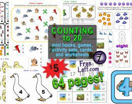 Counting to 20 Fun Pack – FranLaff.com