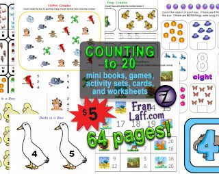 Counting to 20 Fun Pack – FranLaff.com