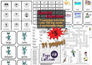 Spanish Adjectives – FranLaff.com