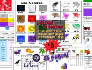 COLORS in Spanish – FranLaff.com