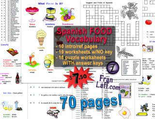 FOOD in Spanish – FranLaff.com