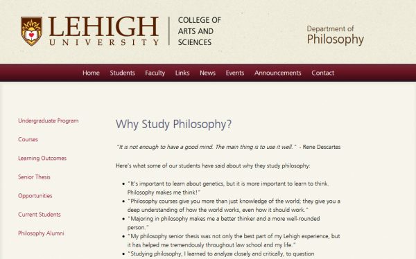 WHY study philosophy? – FranLaff.com