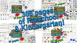 ALL 5 PreK-K Packets! – FranLaff.com