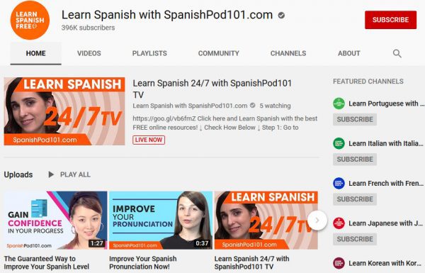 SpanishPod101 Channel – FranLaff.com